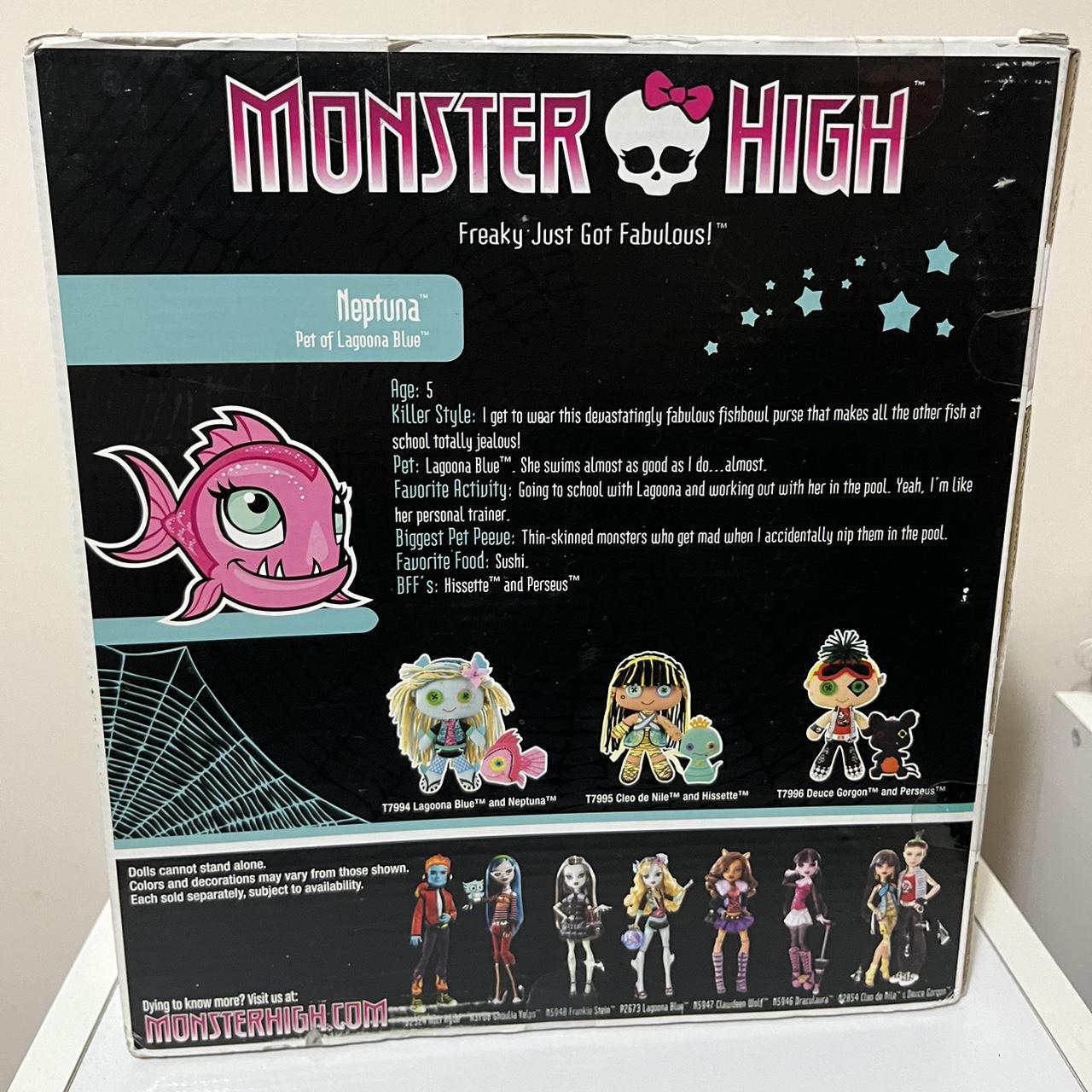 Lagoona Blue and Neptuna Monster High Friends Plush... | Depop