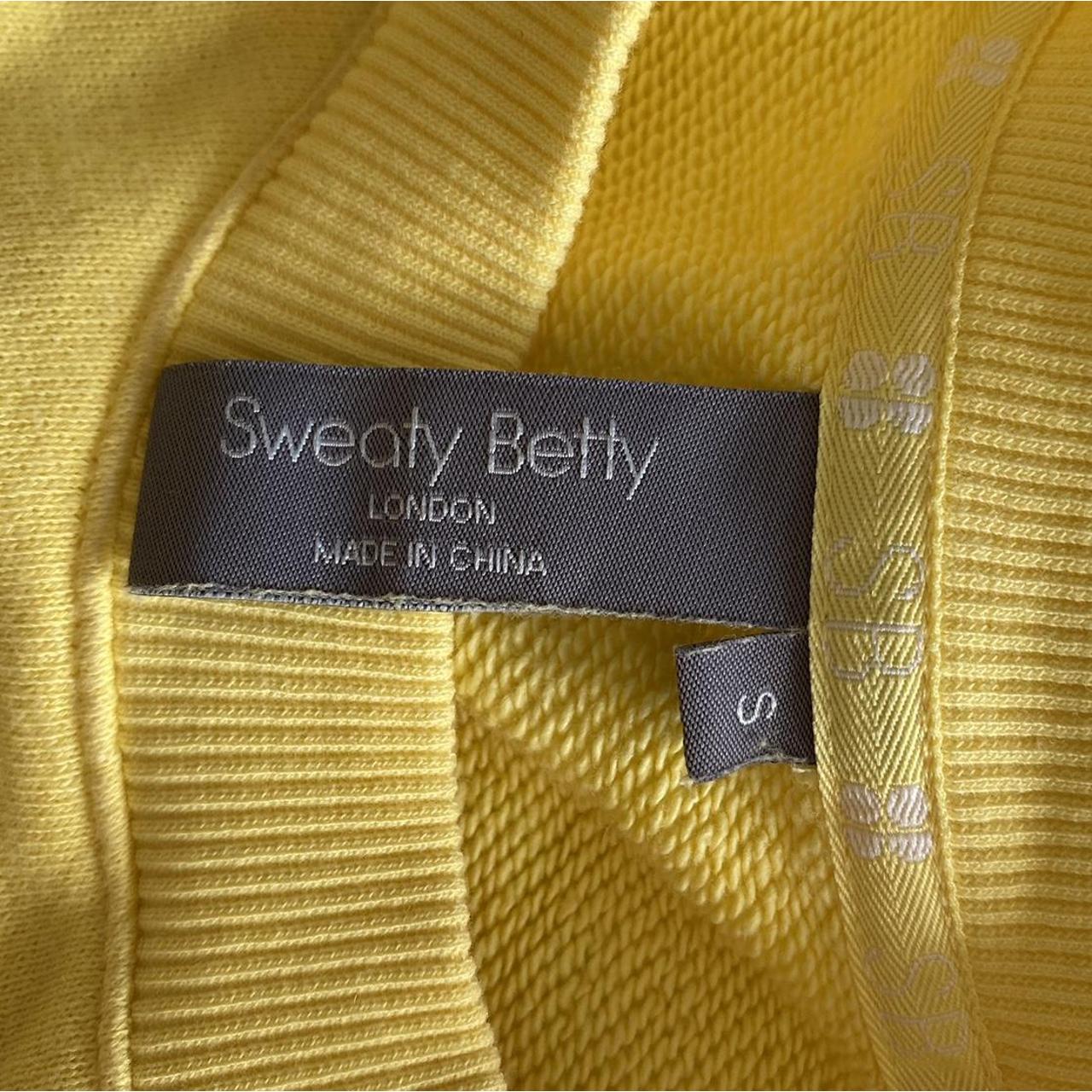 Super cosy bright yellow Sweaty Betty sweater 💛 in... - Depop