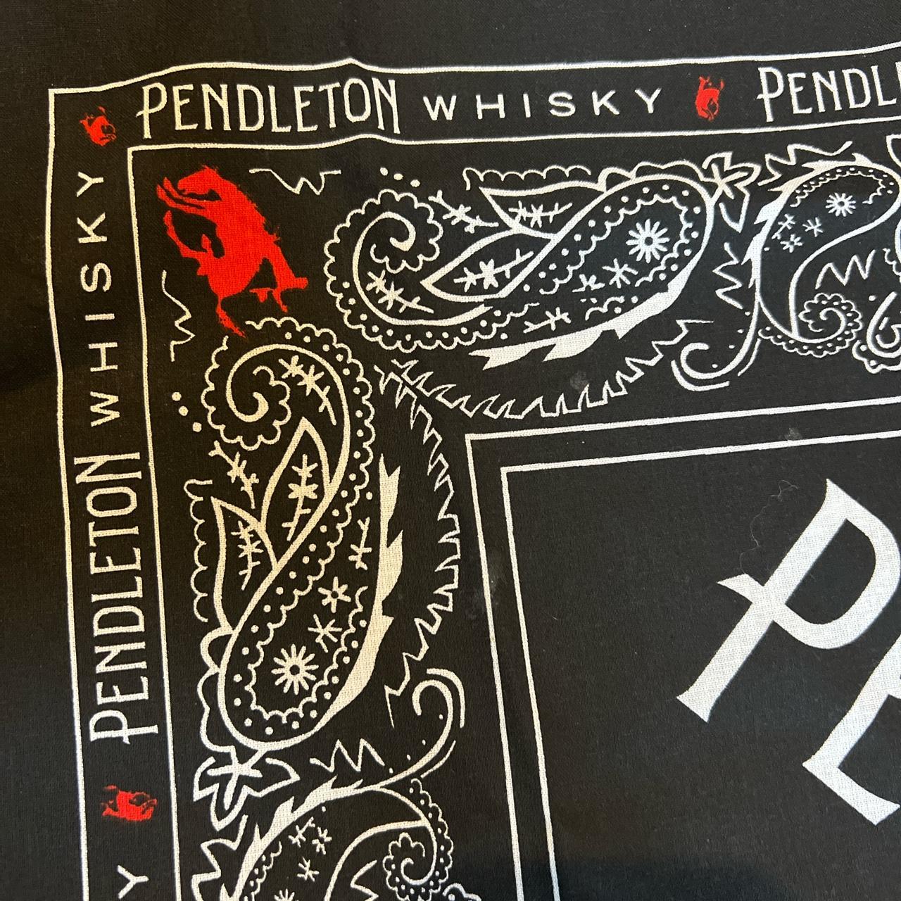 Pendleton Men's Black and Red Scarf-wraps | Depop