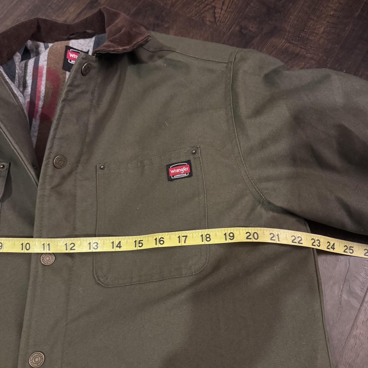 Wrangler Blanket Lined Chore Coat Excellent... - Depop