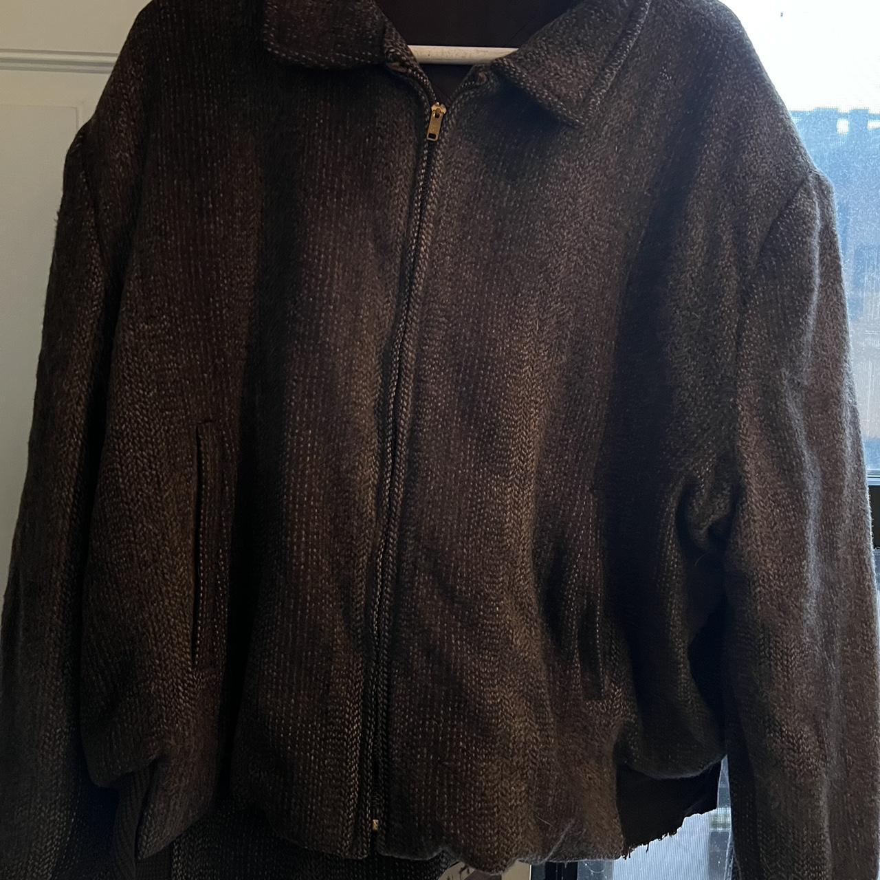 Vintage wool jacket - Depop