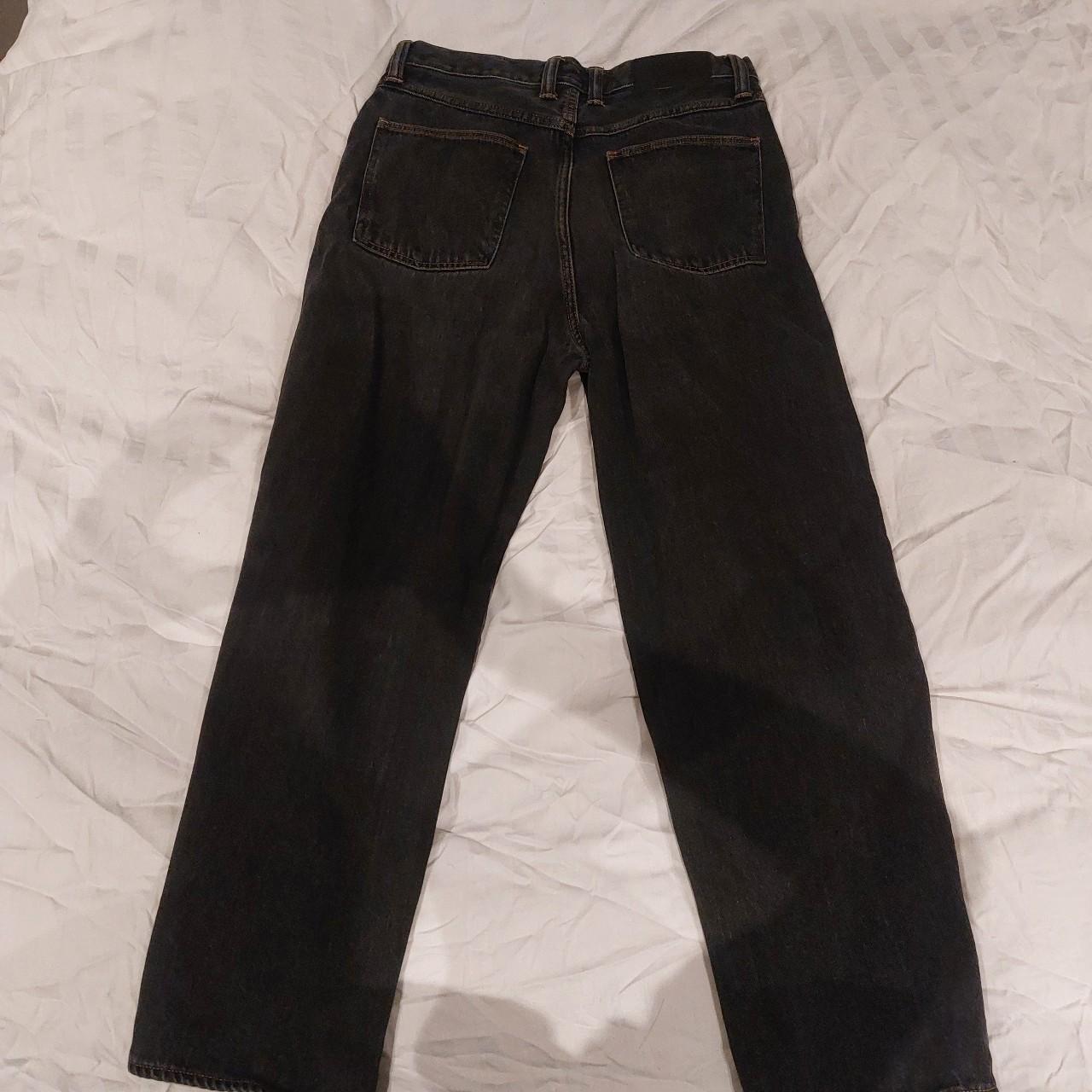 Edwin Tyrell jeans dark navy - 29x28 Wide leg... - Depop