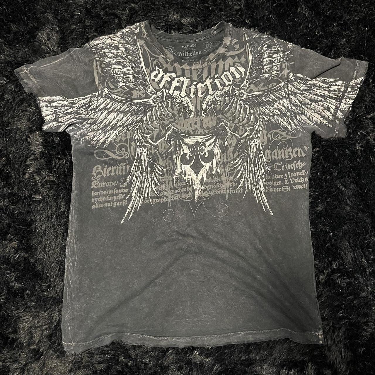 Affliction Men's T-shirt | Depop
