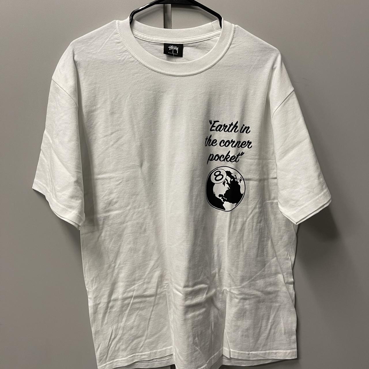 Stussy Smash Racism 2020 Tee - White Size:... - Depop