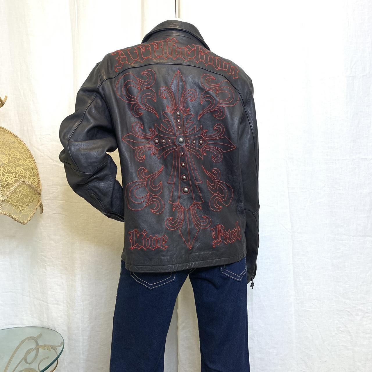 Pre-owned men’s limited edition Affliction leather... - Depop