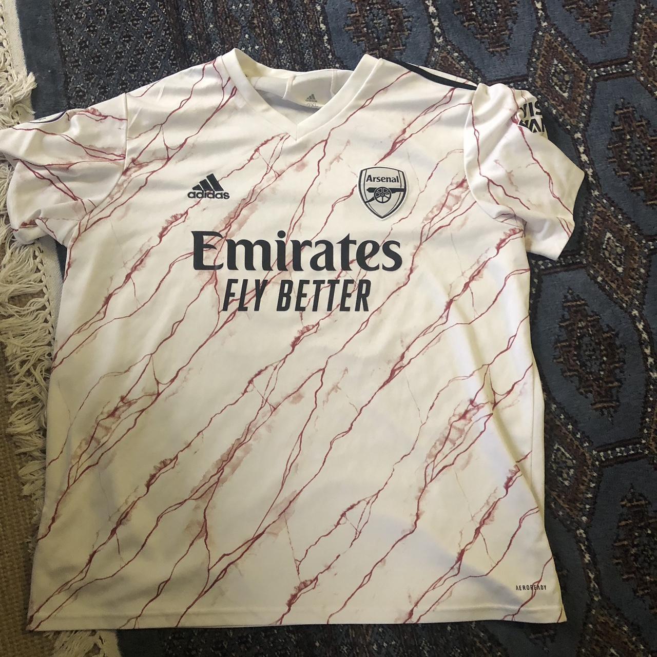 Arsenal away shirt 2020/21 Open to offers... - Depop
