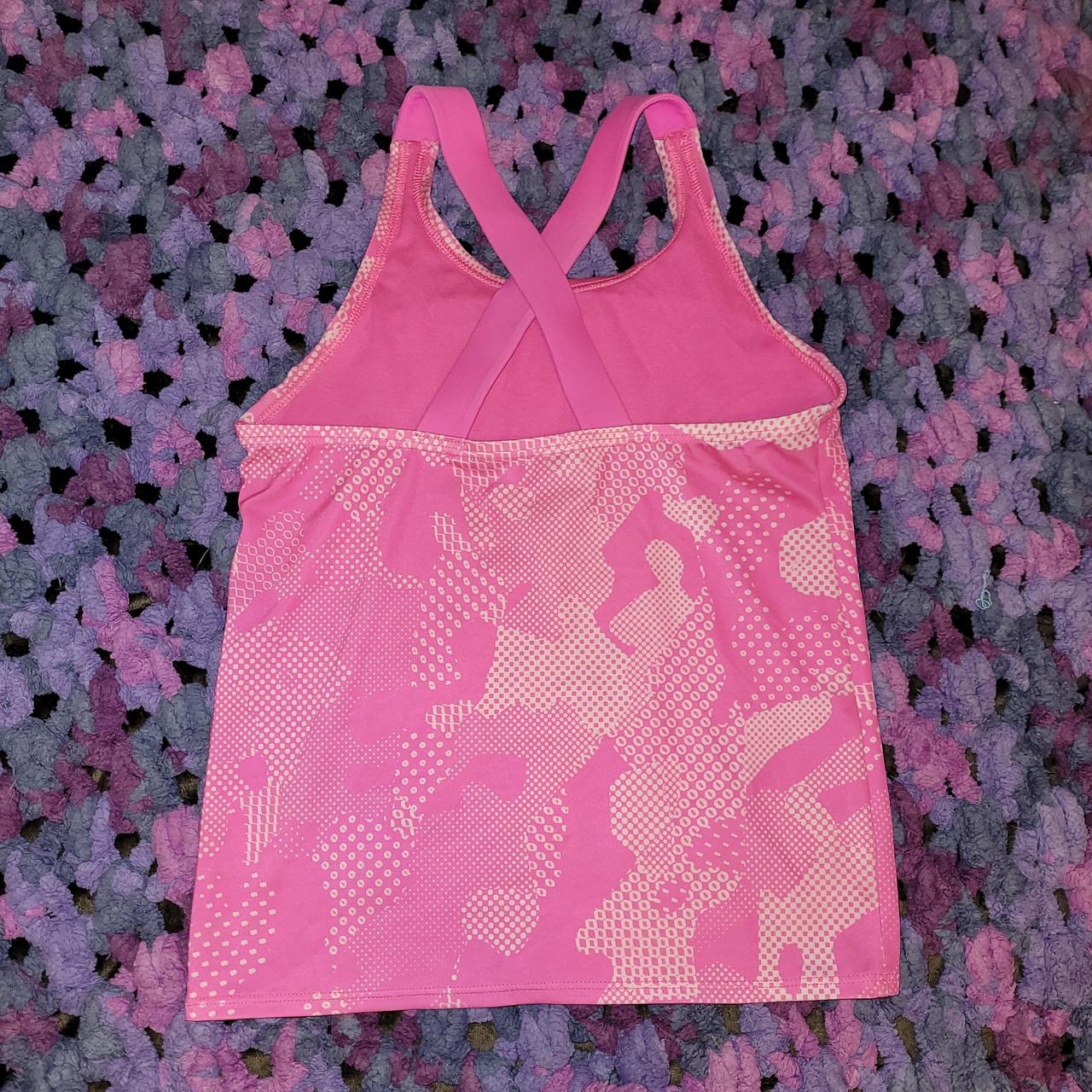 Nike hot pink workout tank fits women's xs!! so... | Depop