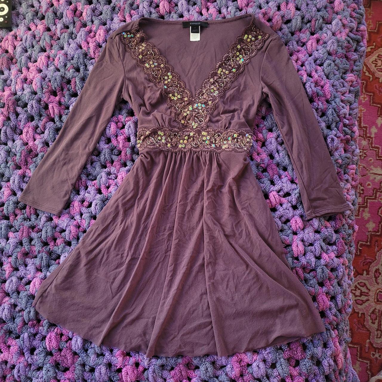 stunning plum colored fairy core top 🧚‍♀️ 🍷 (could be a... | Depop