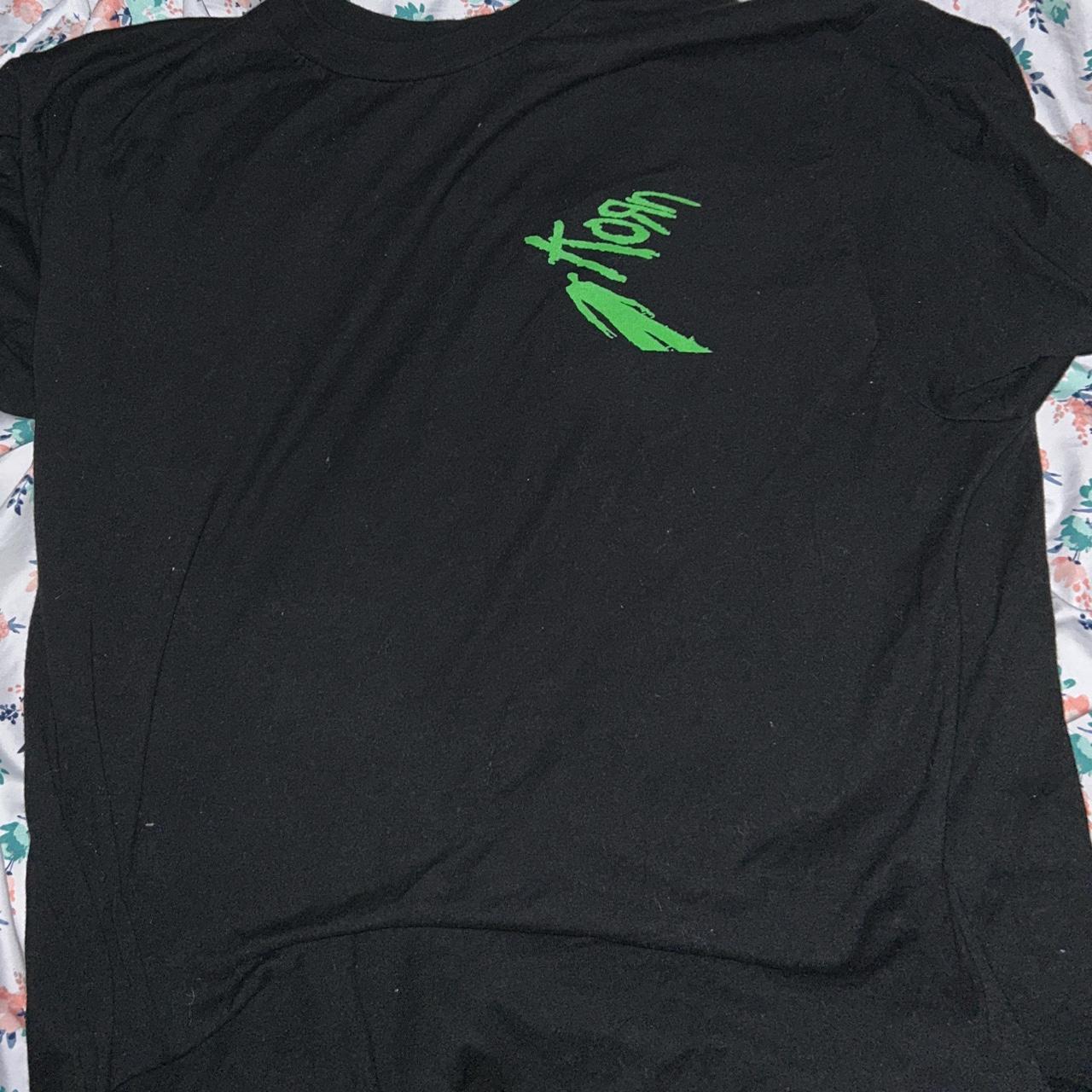 Hot Topic Men's Black and Green T-shirt | Depop