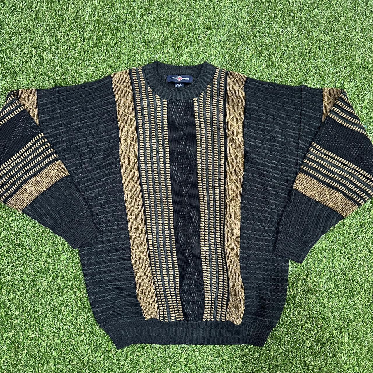 Vintage Crewneck Old Man Sweater size large - Depop