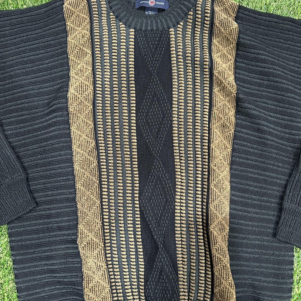 Vintage Crewneck Old Man Sweater size large - Depop