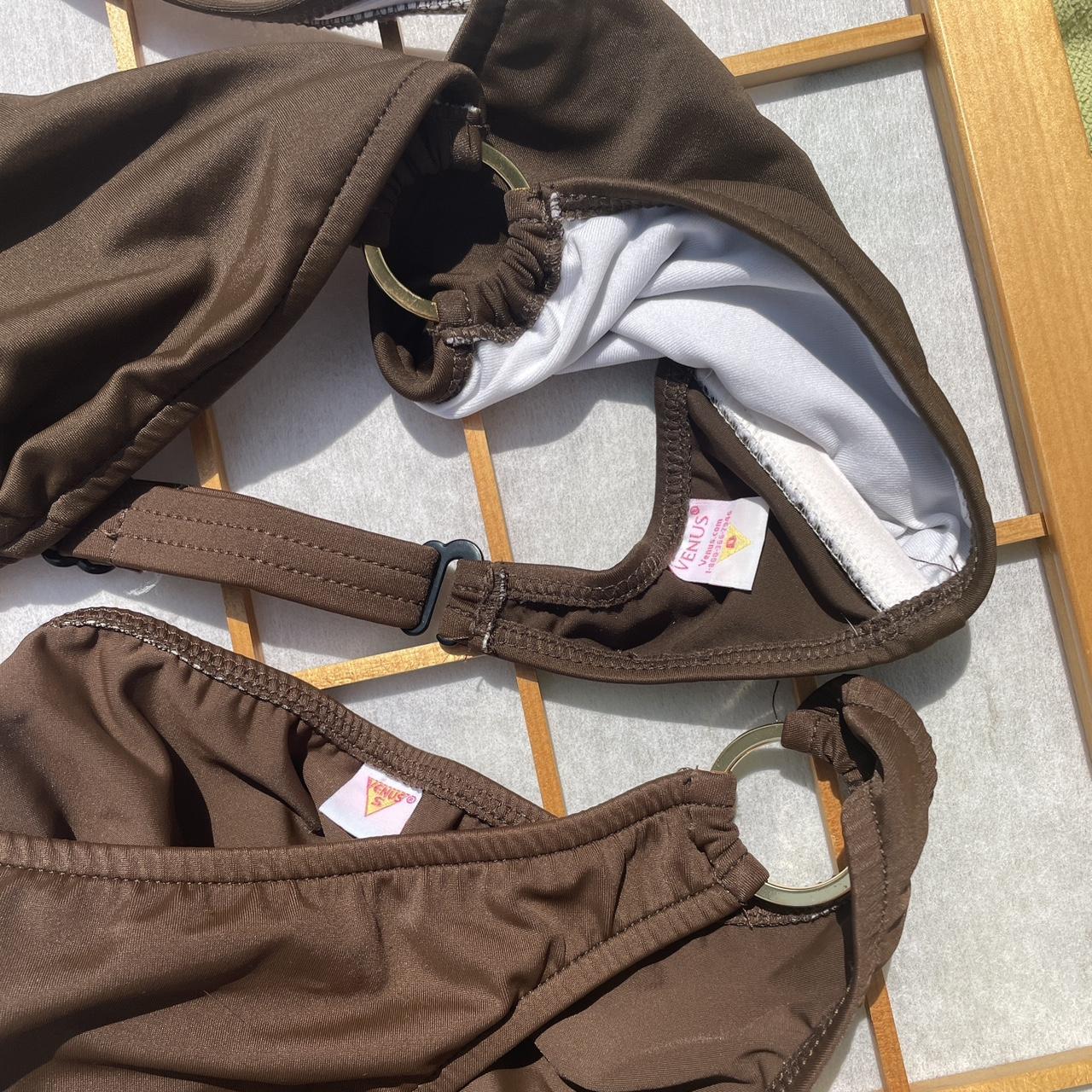 Venus Women's Brown Bikinis-and-tankini-sets | Depop