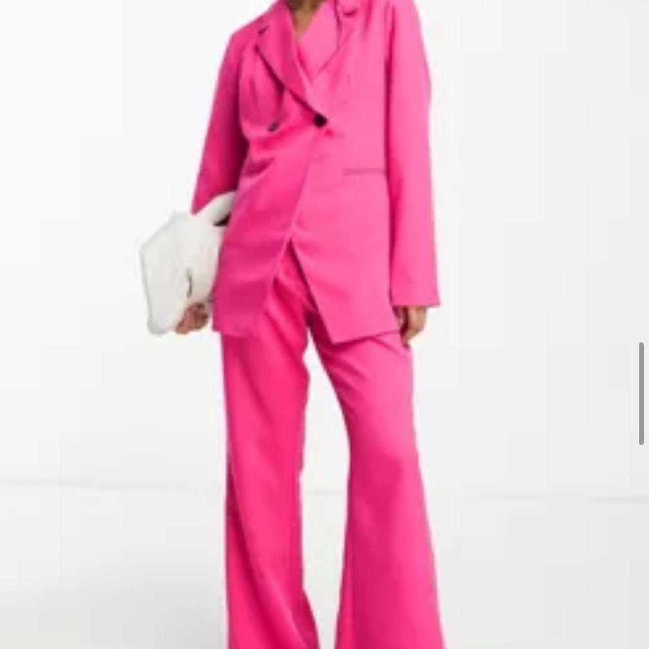 ASOS Pink Suit Pants and Blazer included - Depop