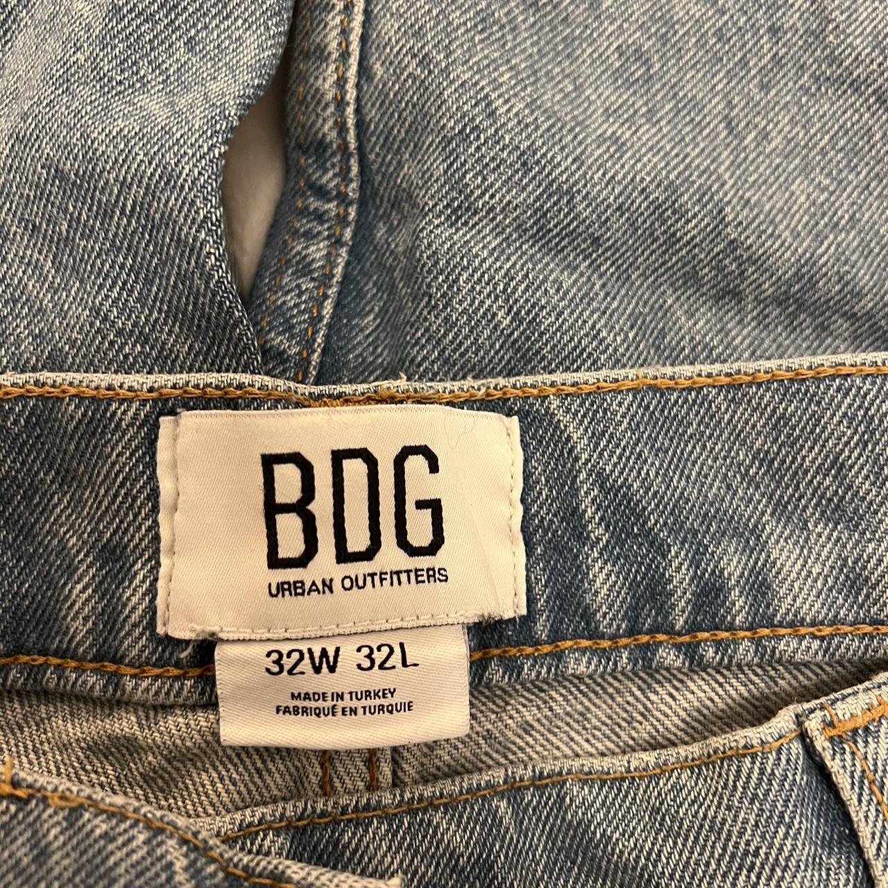 BDG from Urban Outfitters lighter wash straight... - Depop