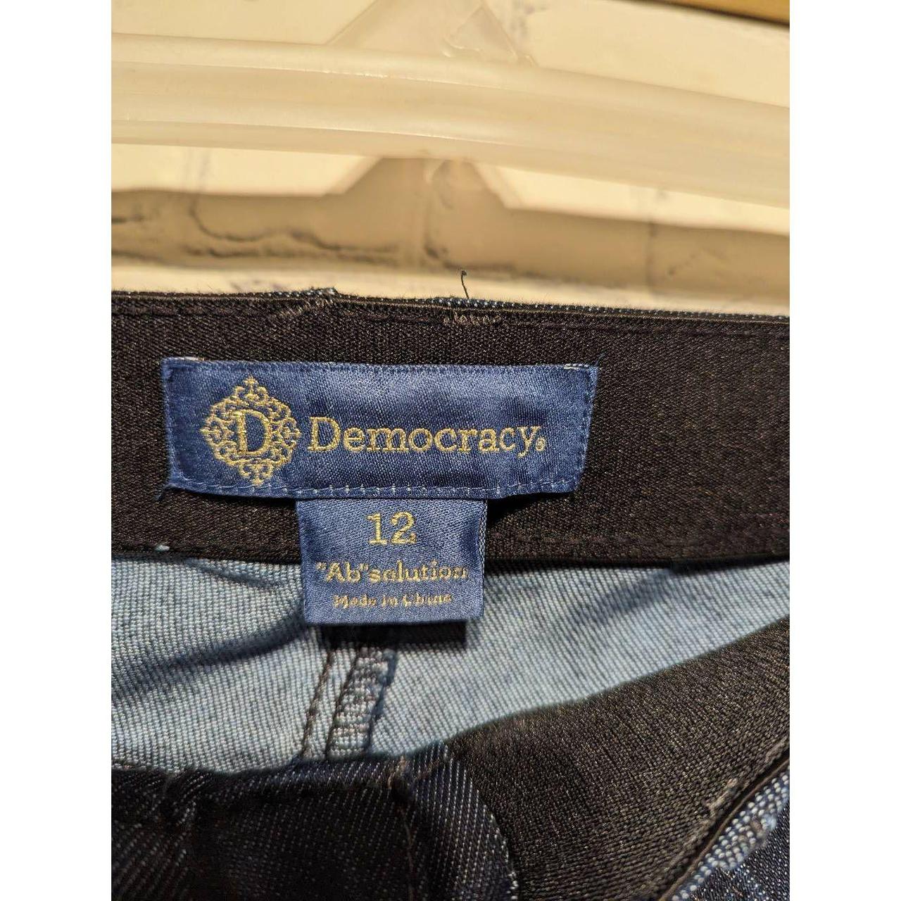 Democracy Women's Blue Jeans | Depop