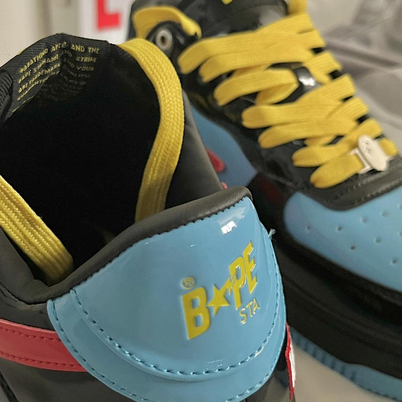 Bapestas Marvel 🪖Mint mint condition 🪖Worn a few... - Depop