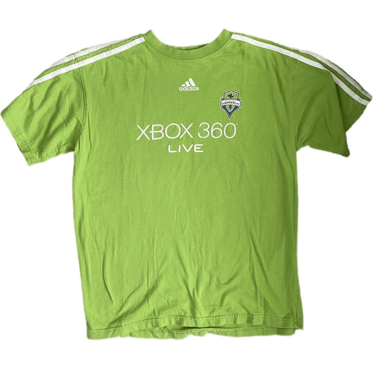 Adidas Seattle Sounders Xbox 360 Jersey Tee Youth... - Depop