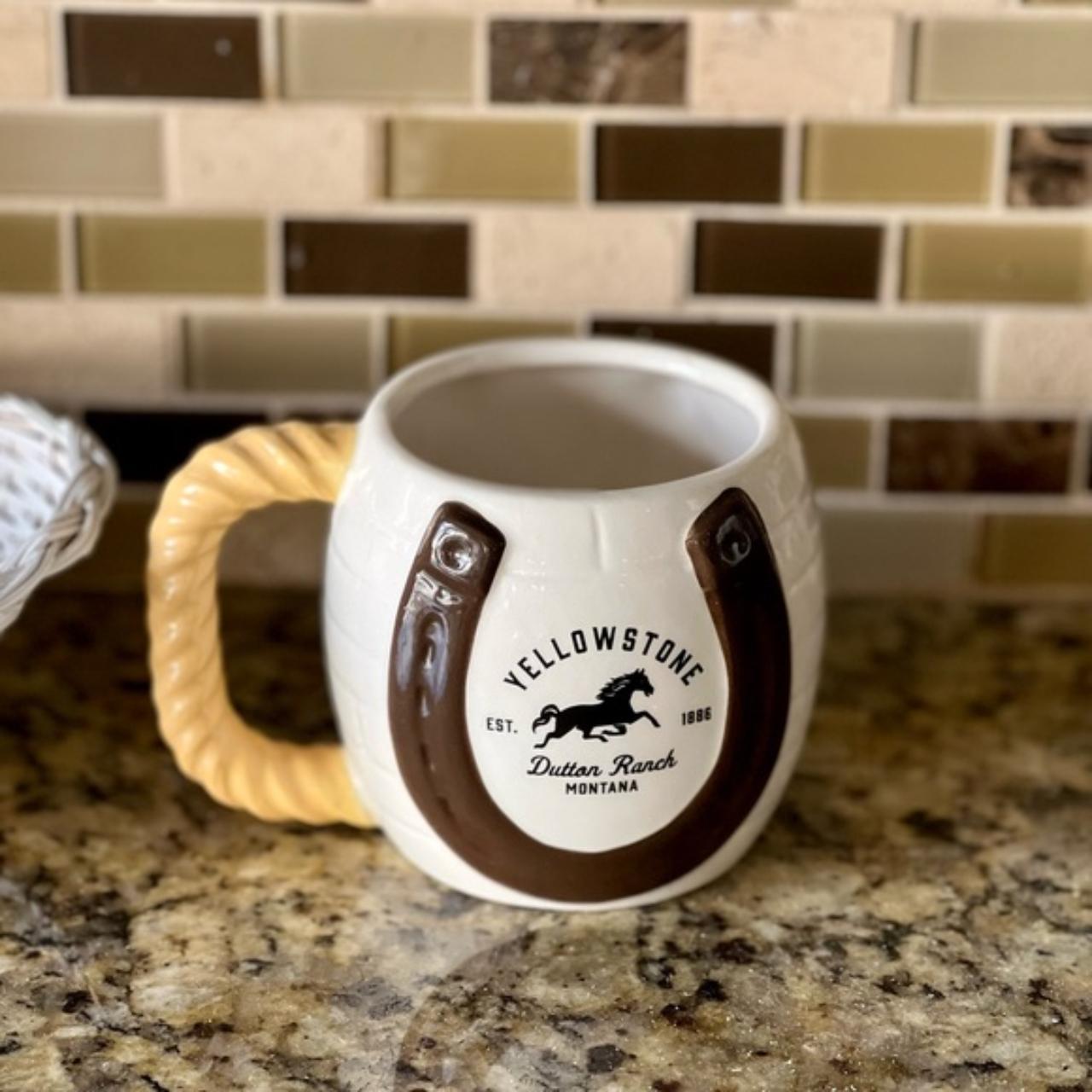 Yellowstone Dutton Ranch Ceramic Mug Brand... - Depop