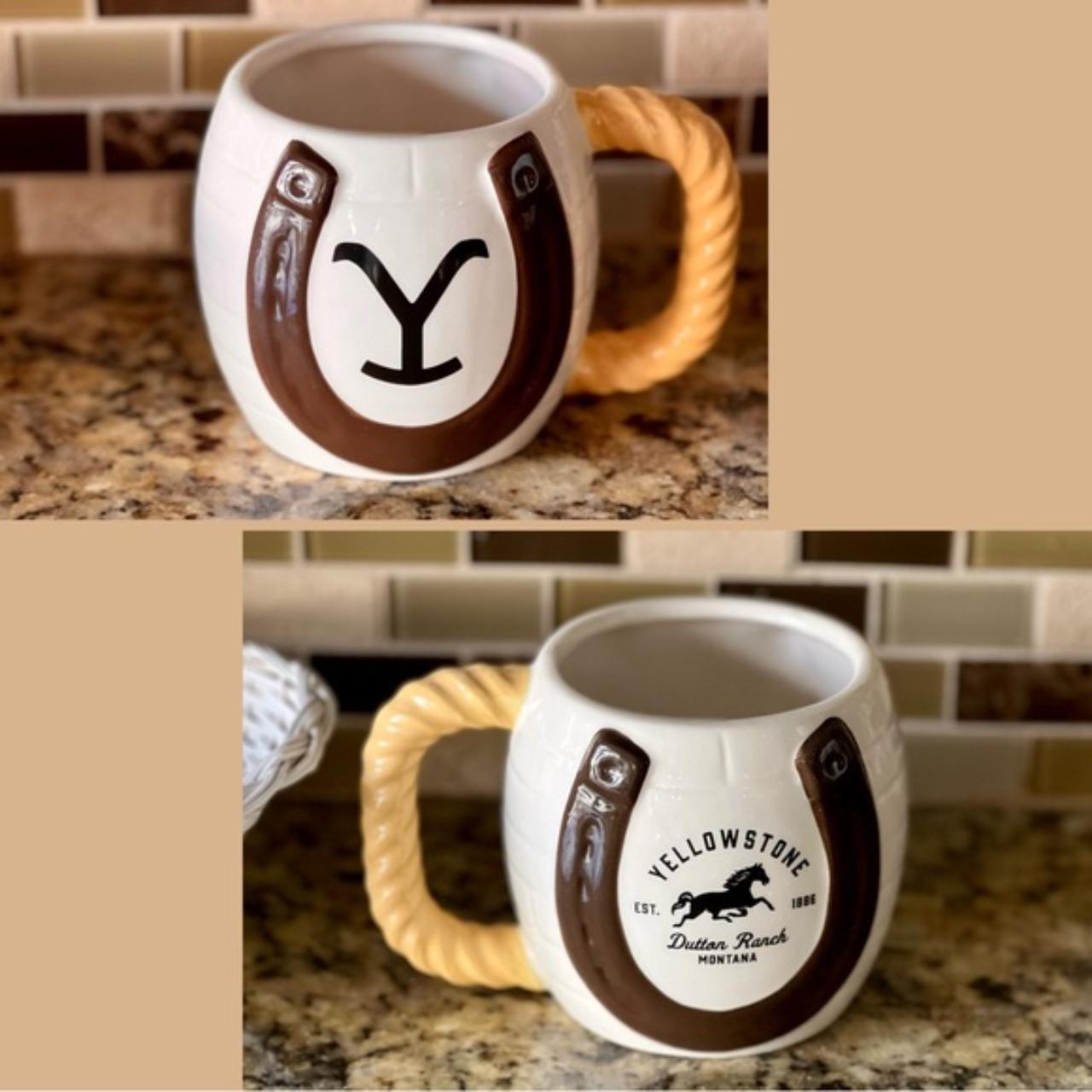 Yellowstone Dutton Ranch Ceramic Mug Brand... - Depop