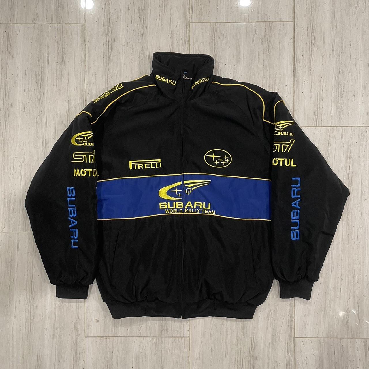 Subaru F1 Racing Jacket Size Large - Depop