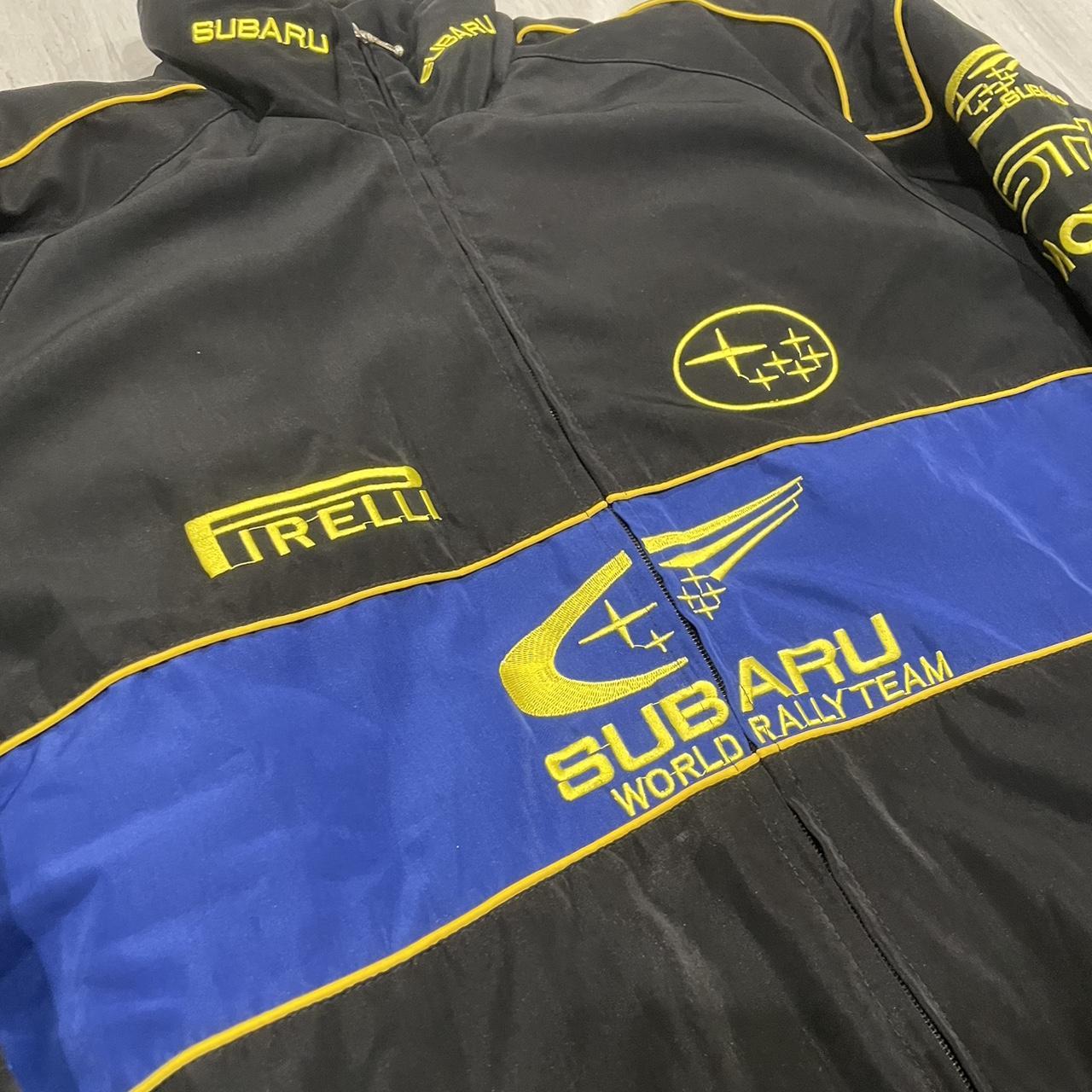 Subaru F1 Racing Jacket Size Large - Depop