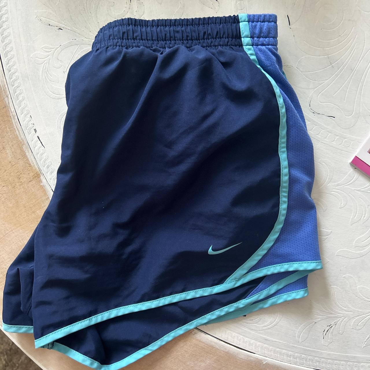 blue Nike dri-fit shorts🩵 XS - Depop