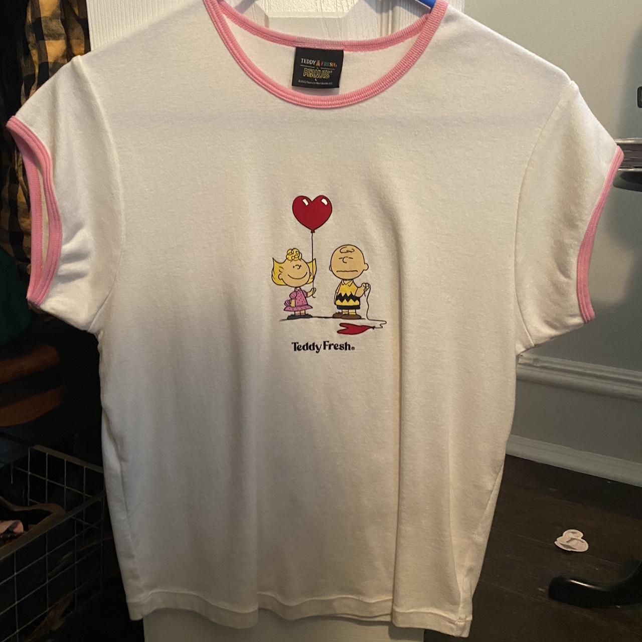 Teddy Fresh x Peanuts collab baby tee! Super cute - Depop