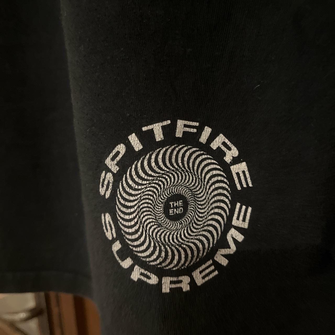 Supreme x spitfire ‘the end’ t shirt size large.... - Depop