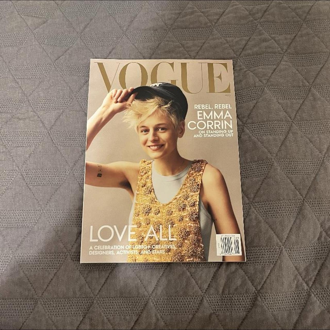 ☾Emma Corrin August 2022 Vogue US Magazine ☾Free... - Depop