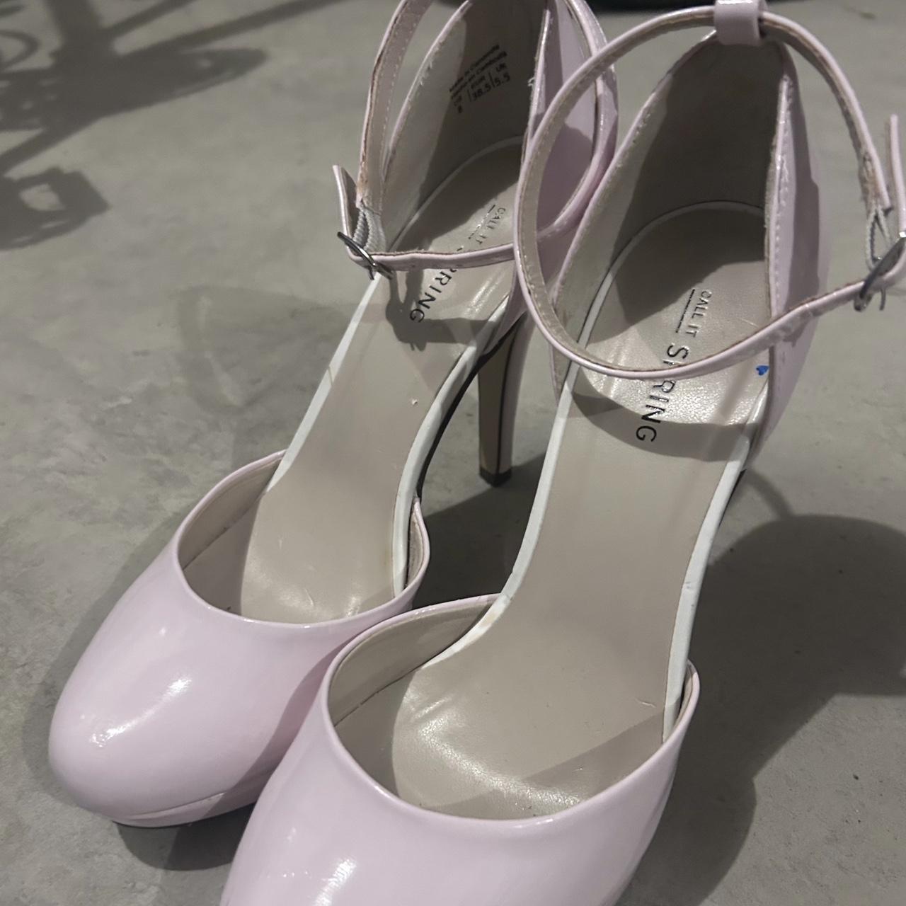 vintage 90s Call It Spring high heels pastel purple... - Depop