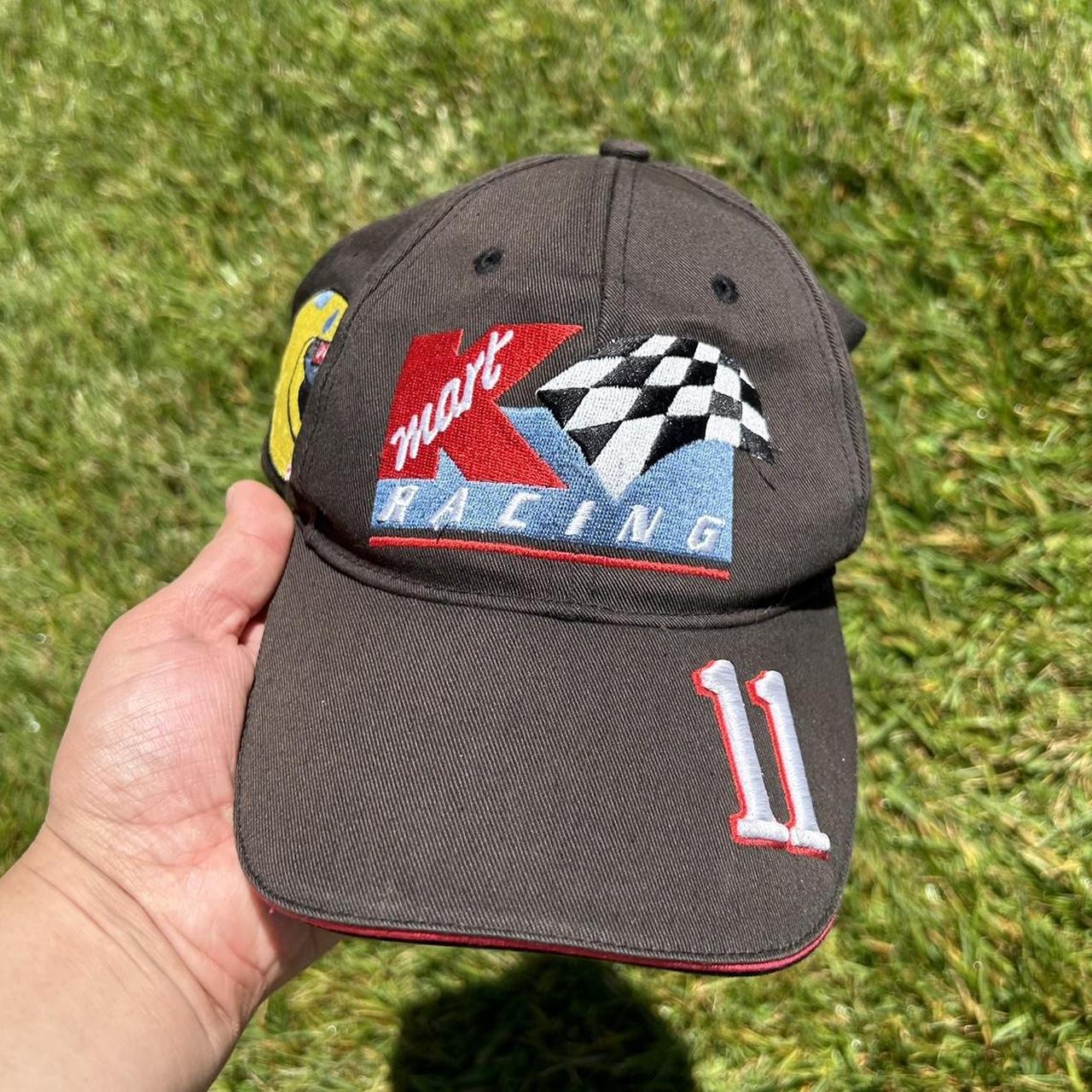 vintage nascar kmart racing baseball hat in great... - Depop