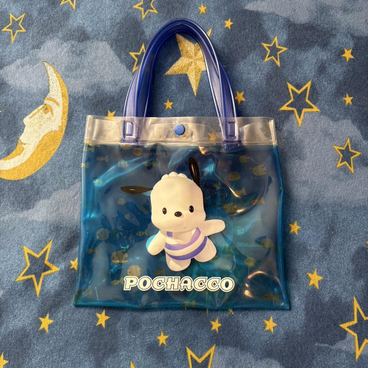 vintage 1999 pochacco vinyl bag tags: summer / y2k... | Depop