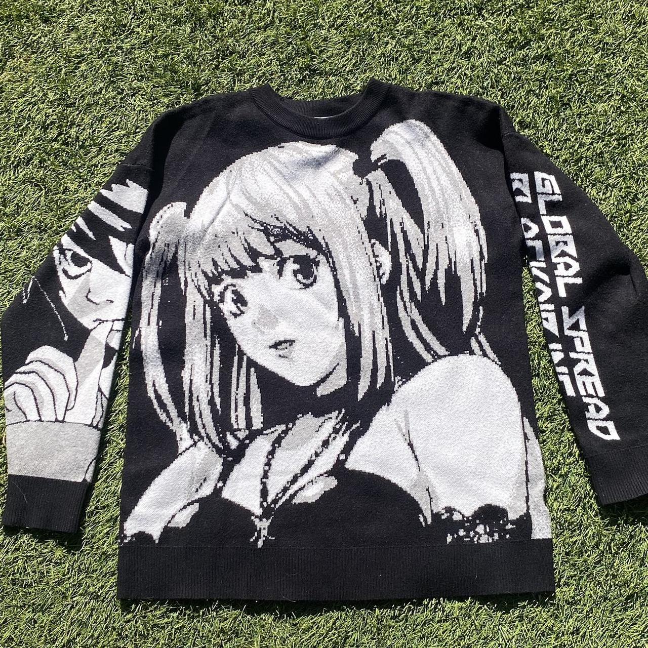 DEATH NOTE misa sweater medium worn once, fits like... - Depop