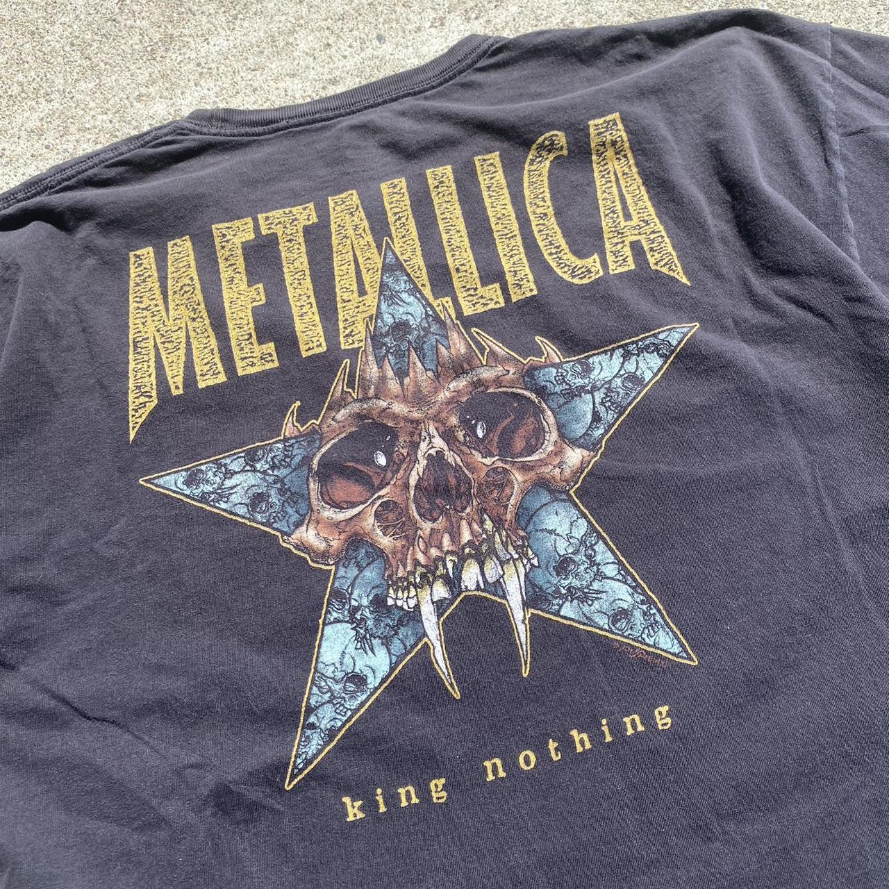 Y2K Metallica Graphic Tee Thus is one of the crazier... - Depop