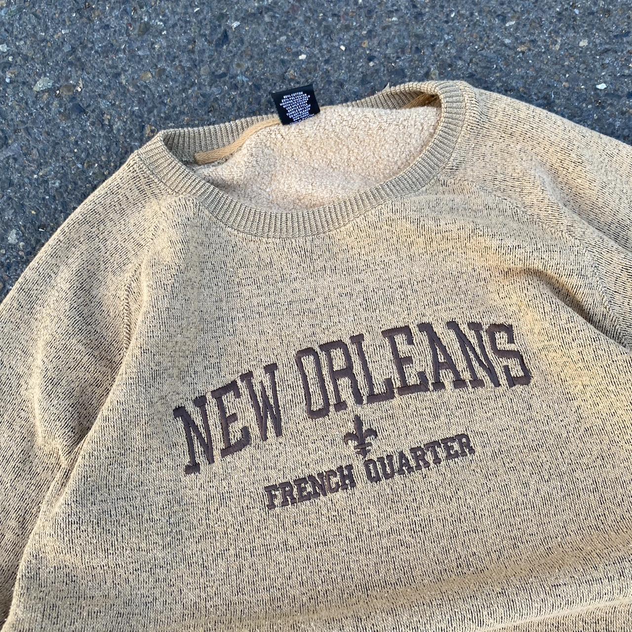 Vintage 90’s New Orleans Crewneck Super sick color... - Depop