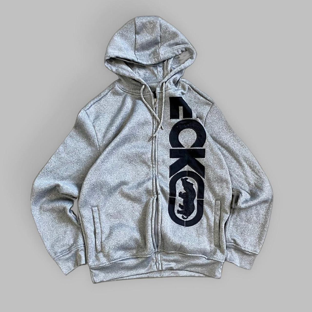Vintage Ecko Unltd. Zip up Hoodie Really nice Y2K... - Depop