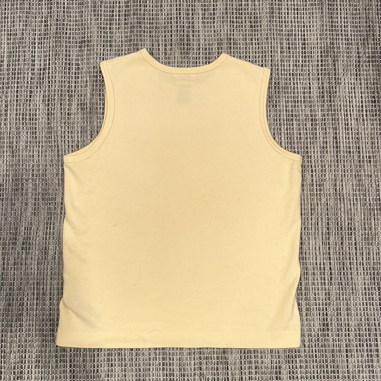 Baby yellow vest top by Ralph Lauren Excellent... | Depop