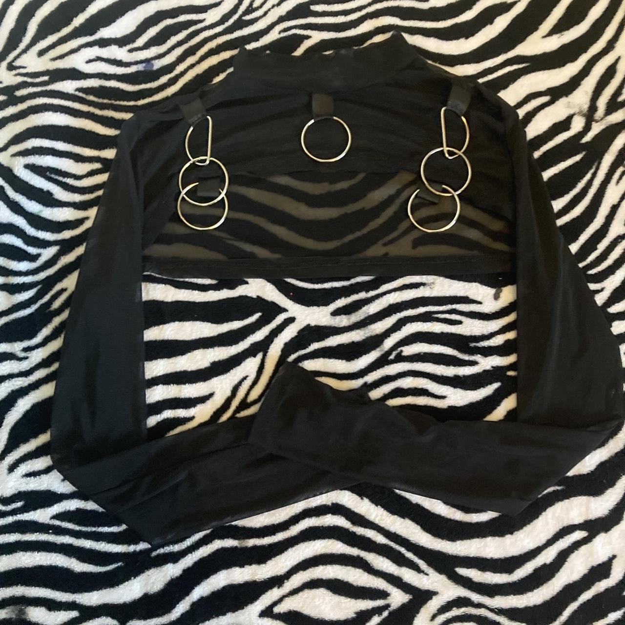 Mesh rave top - Depop