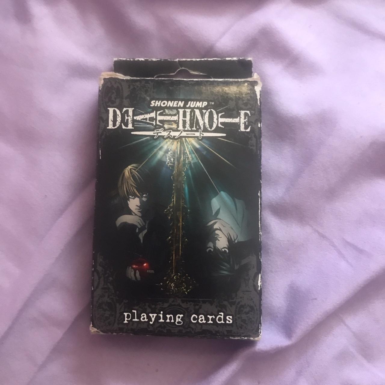 Death Note Playing Cards (ON HOLD) - Depop