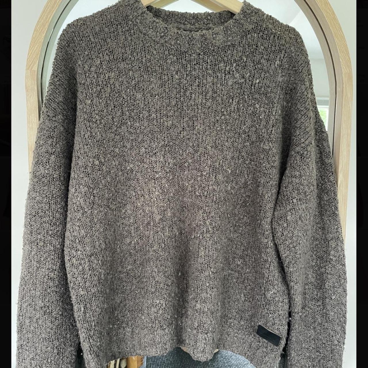 Rusty knitted jumper Size medium Some pilling - Depop