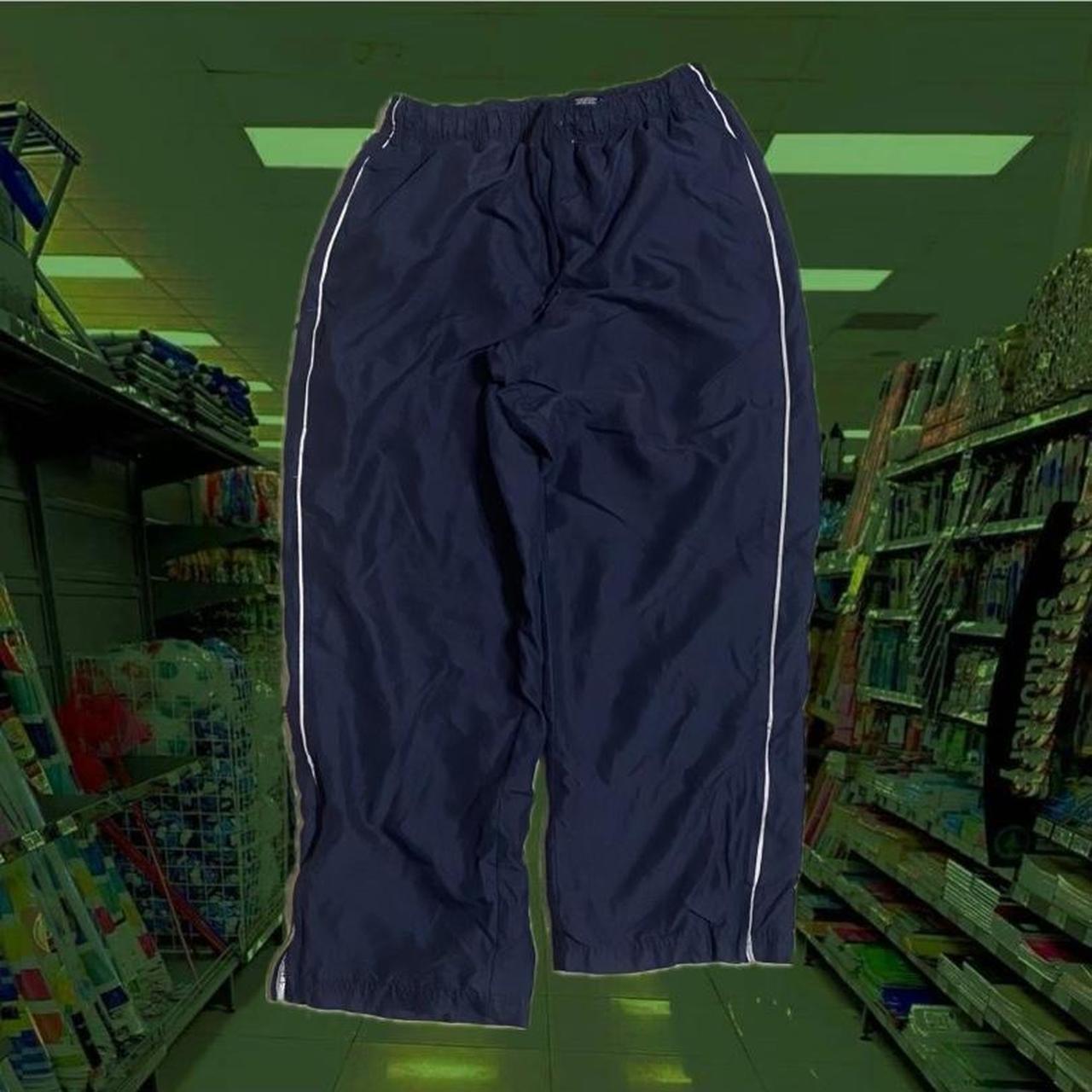 BAGGY TRACK PANTS - MESSAGE BEFORE... - Depop