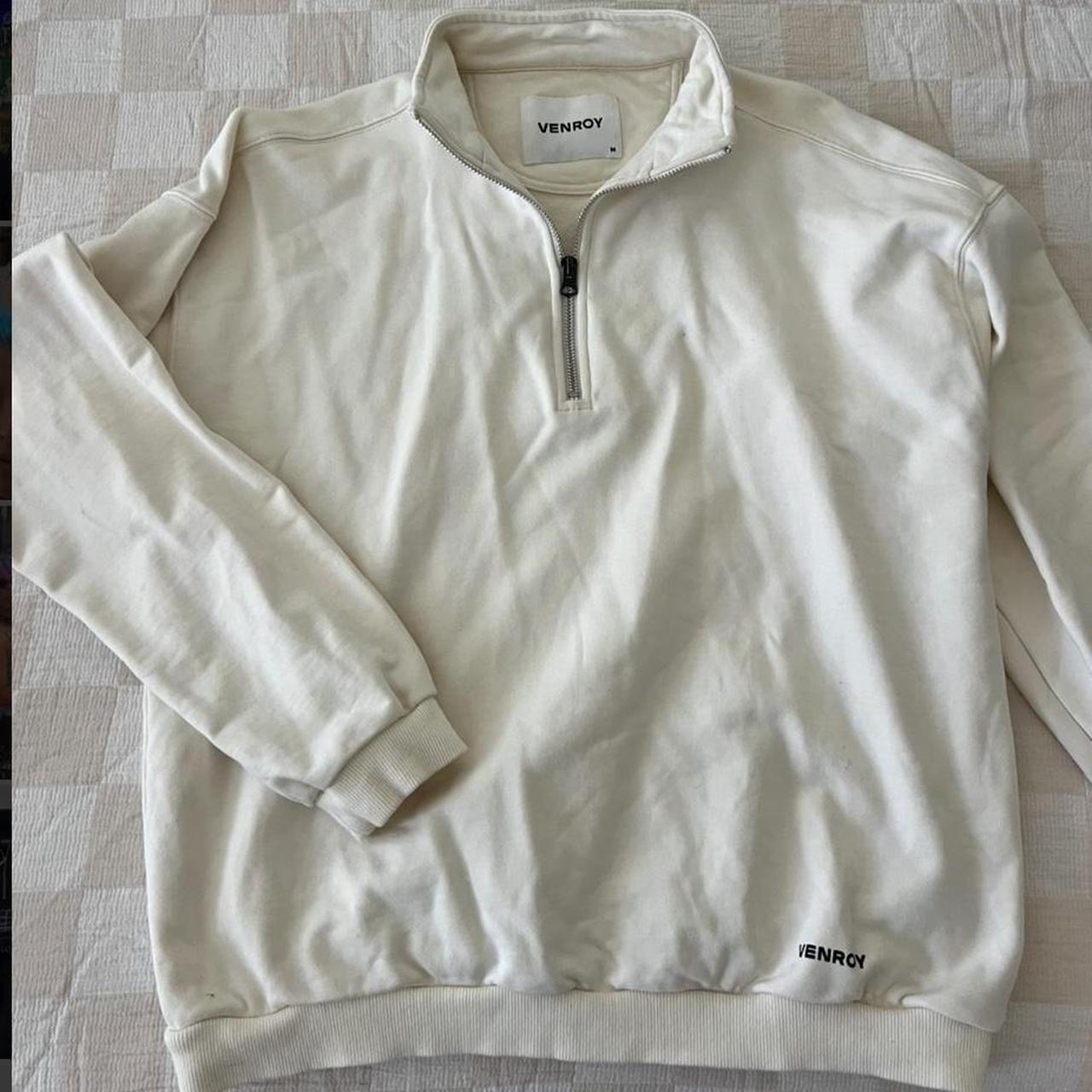Venroy quarter zip men’s M - Depop