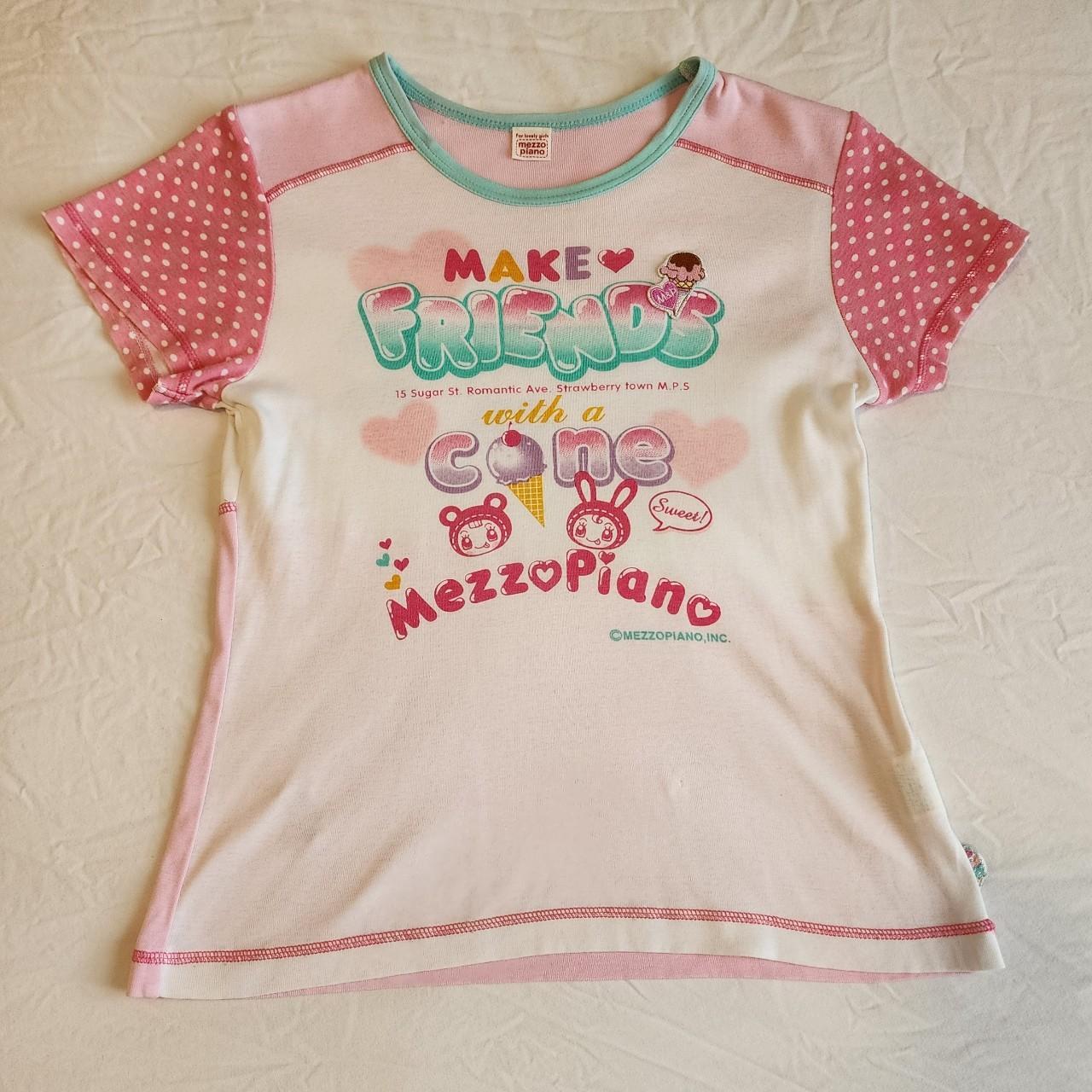 Mezzo Piano Ice Cream Baby Tee Shirt ♡ Has... - Depop Mezzo Piano Ice Cream Baby Tee Shirt ♡ Has... - Depop