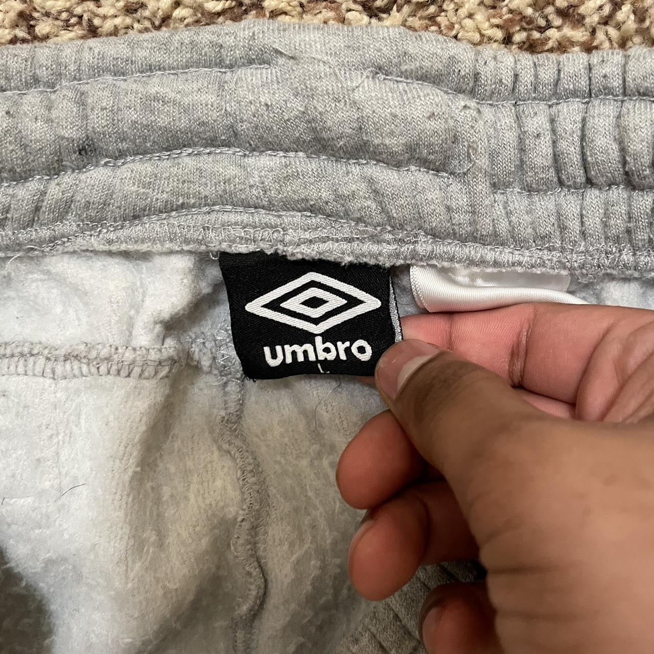 Umbro Men's Grey Joggers-tracksuits | Depop