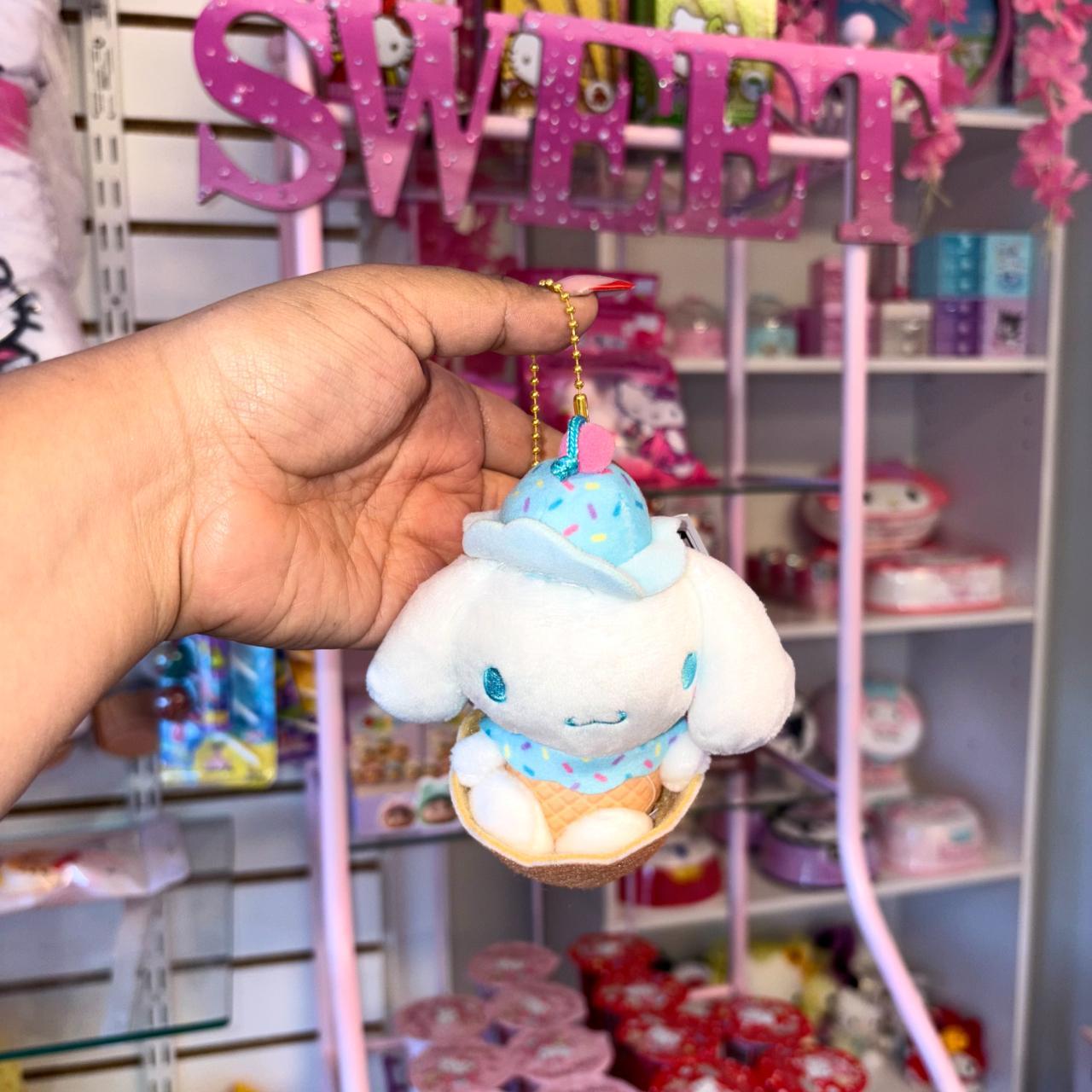 Cinnamoroll Ice Cream Plush Dangler ˚Brand new... | Depop
