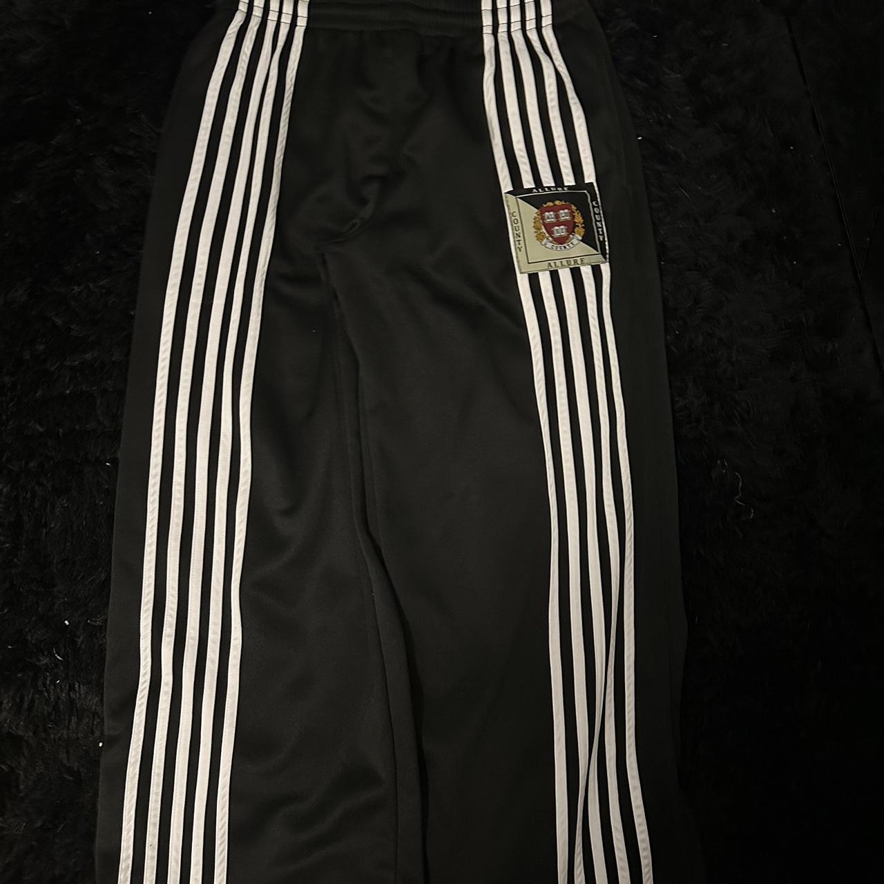 Allure County wide leg track pants Size L *dm... - Depop