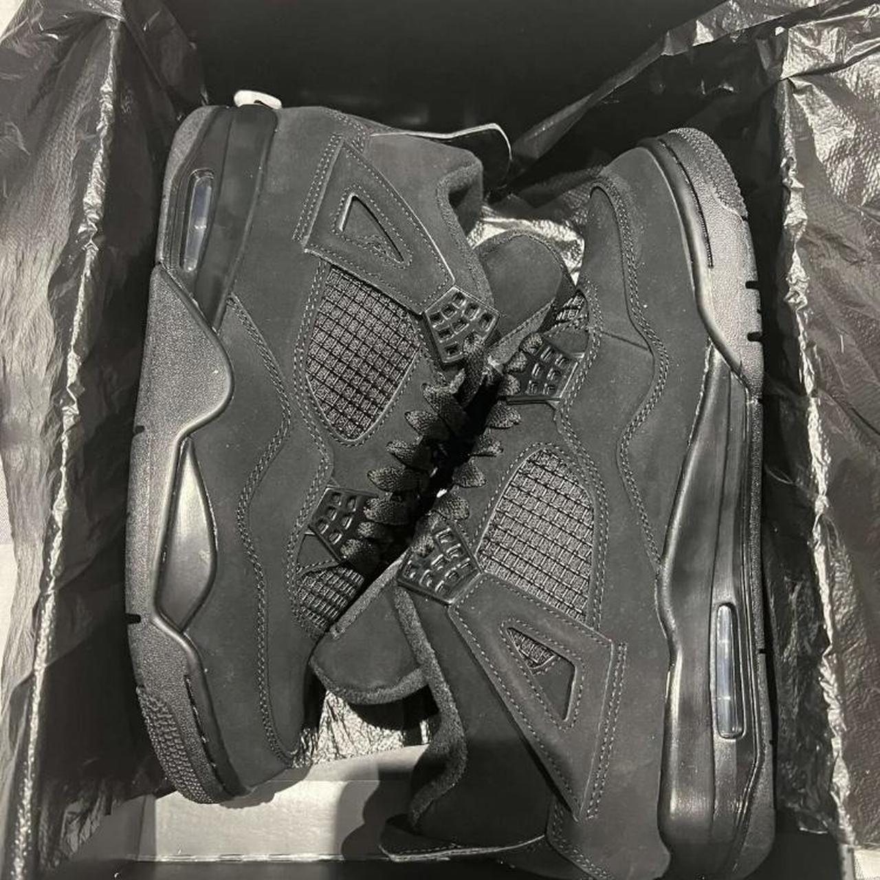Jordan 4 Black cats, Brand new . Proof of... - Depop