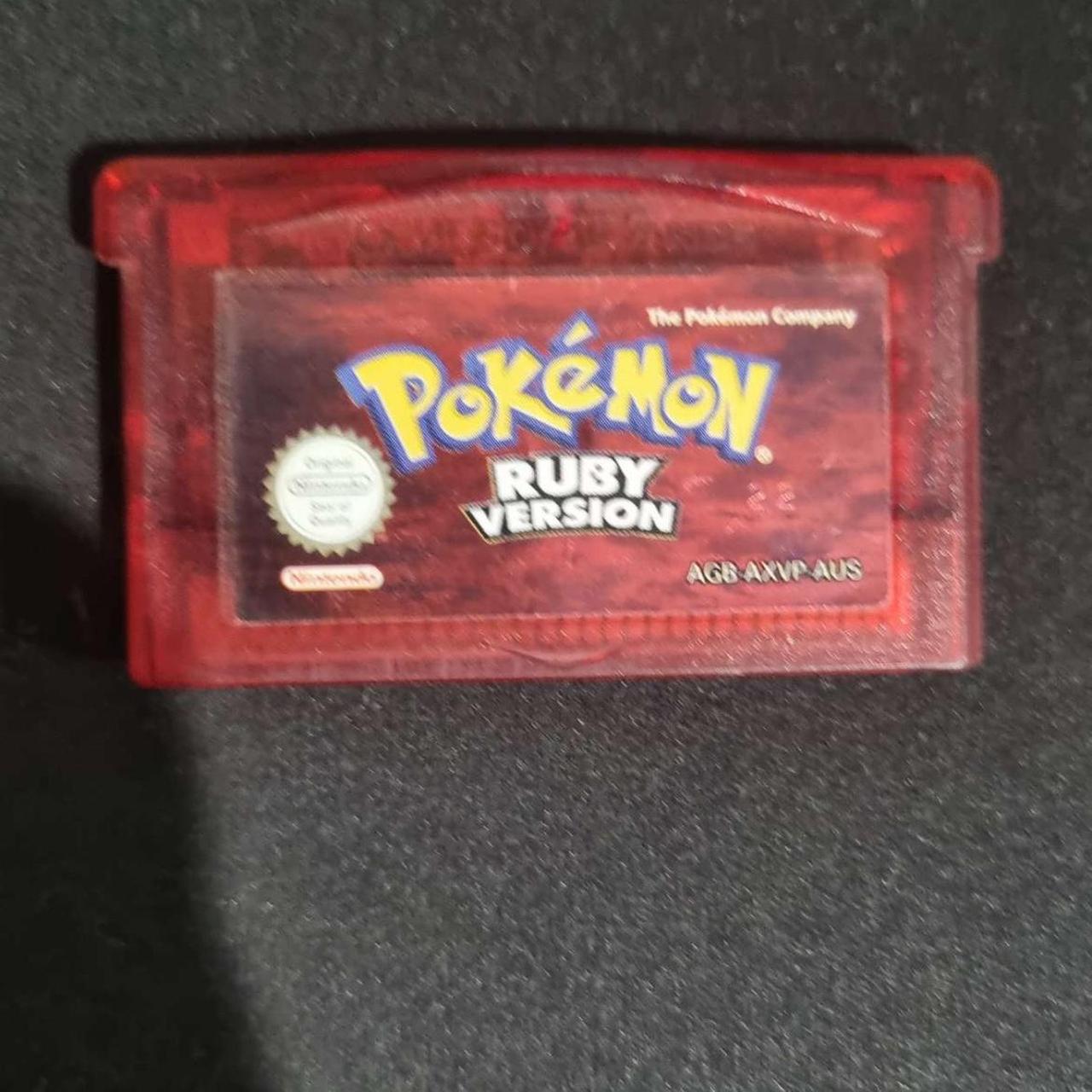 Pokémon Nintendo ruby version game boy advance game... - Depop