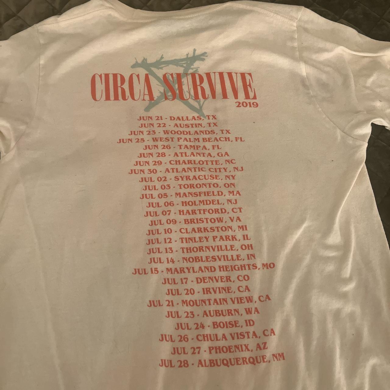 Circa Survive tour shirt - Disrupt Festival 2019 -... - Depop
