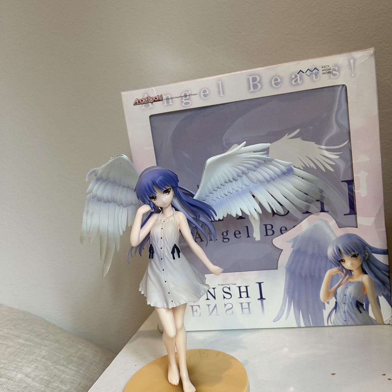 Angel beats figurine -box and stand included... - Depop